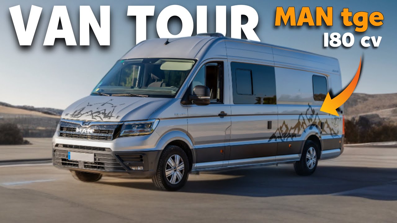 VAN TOUR MAN TGE 180 cv (L5 H2) - Una Camperización DIFERENTE - YouTube