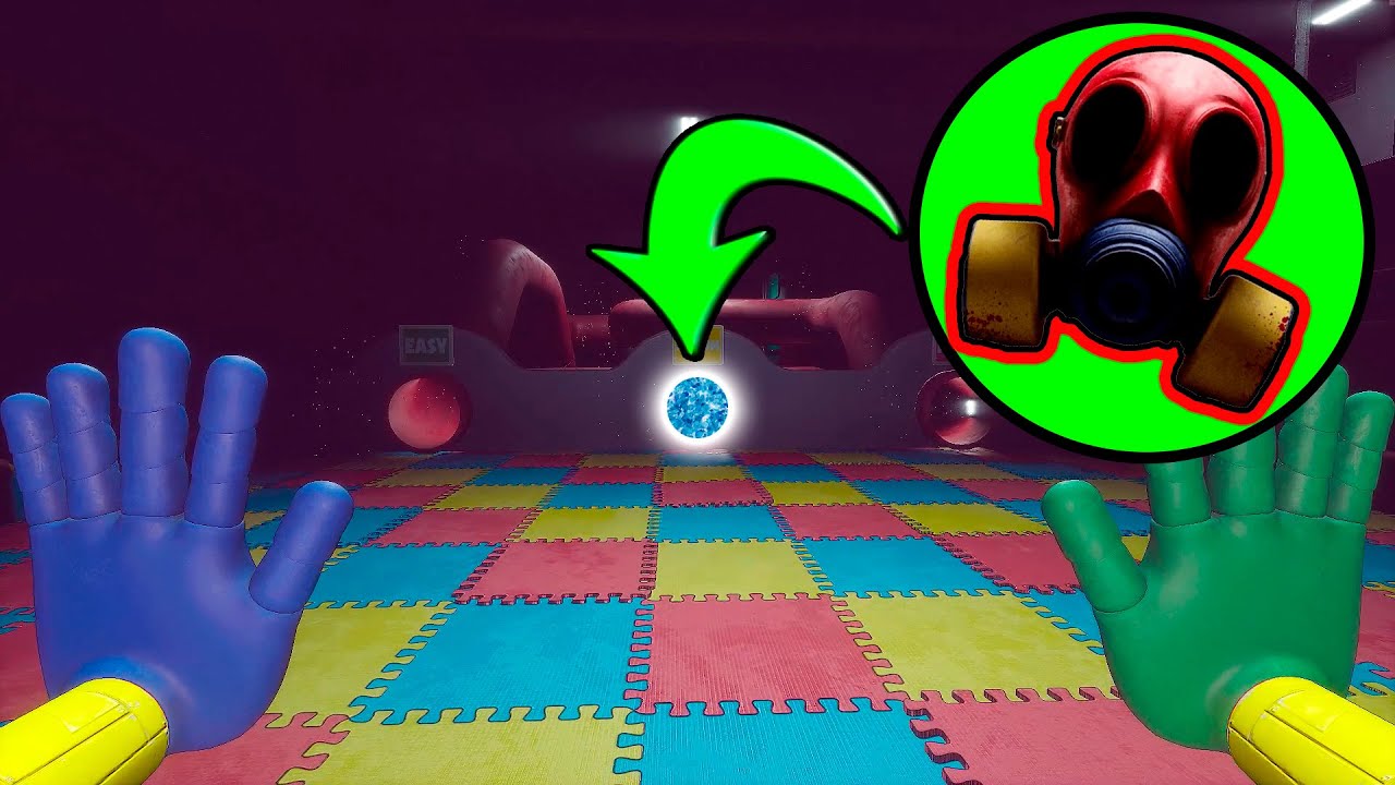 What's BEHIND This PIPE? GAS MASK From CHAPTER 3? (Poppy Playtime ...