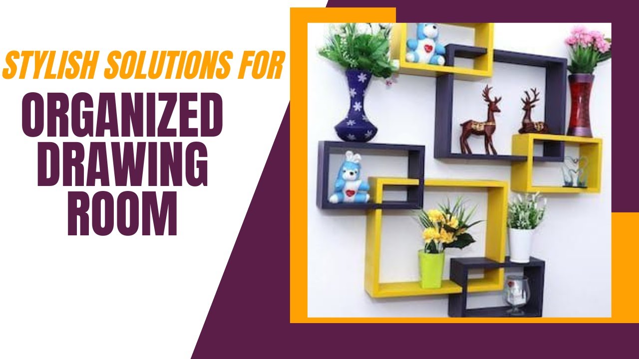 Wall Racks for Drawing Room Decor: Stylish Solutions for Organized ...