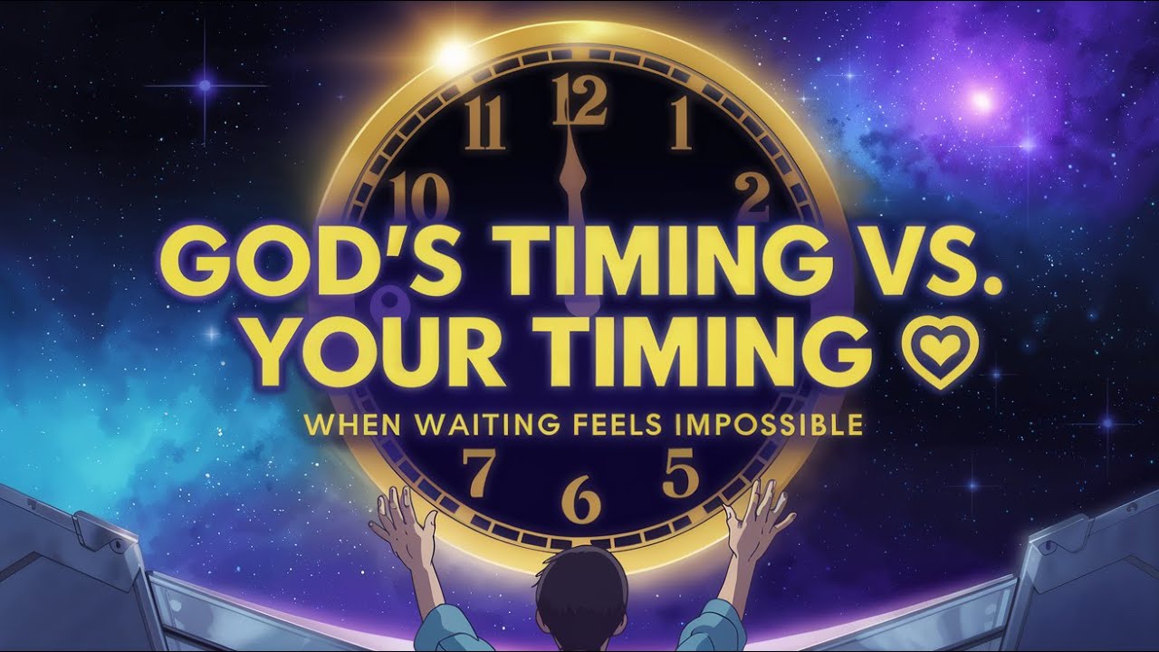 GOD’S TIMING vs YOUR TIMING ⏳ When Waiting Feels Impossible - YouTube