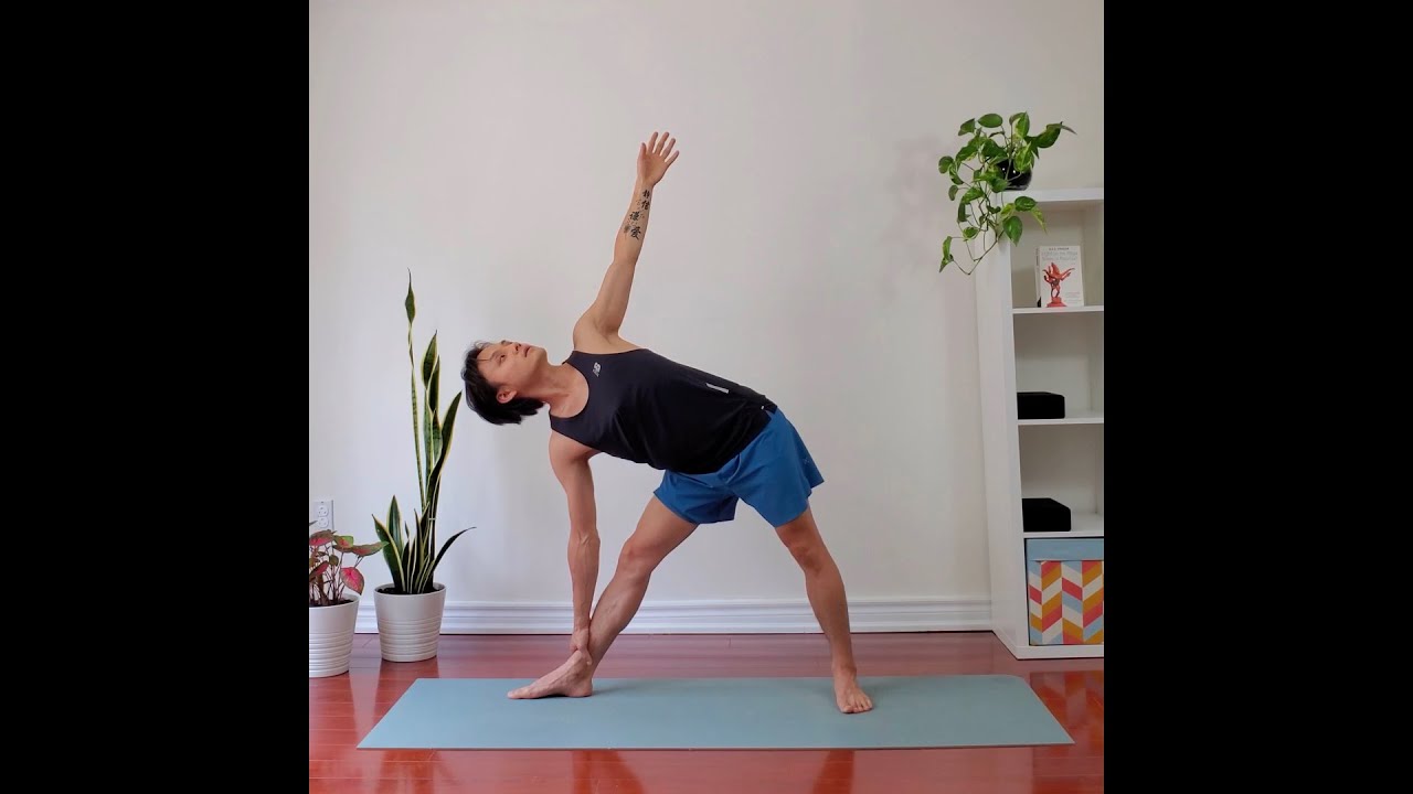 Triangle Pose - YouTube