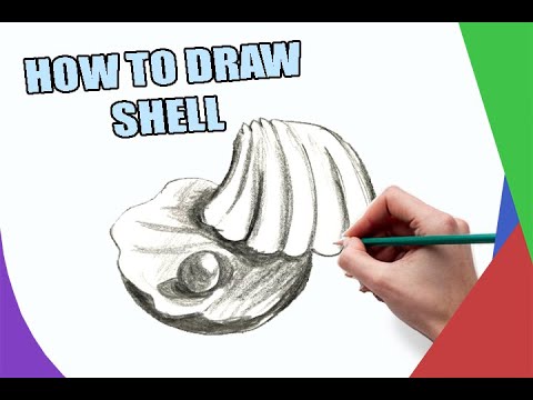 HOW TO DRAW PEARLS | BEAUTIFULL DRAWING SEMIREALISM | EASY DRAWING ...