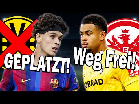 Fort zum BVB GEPLATZT! Frankfurt: Weg frei für Atubolu – Kassiert der VfB für El Khannouss ab?