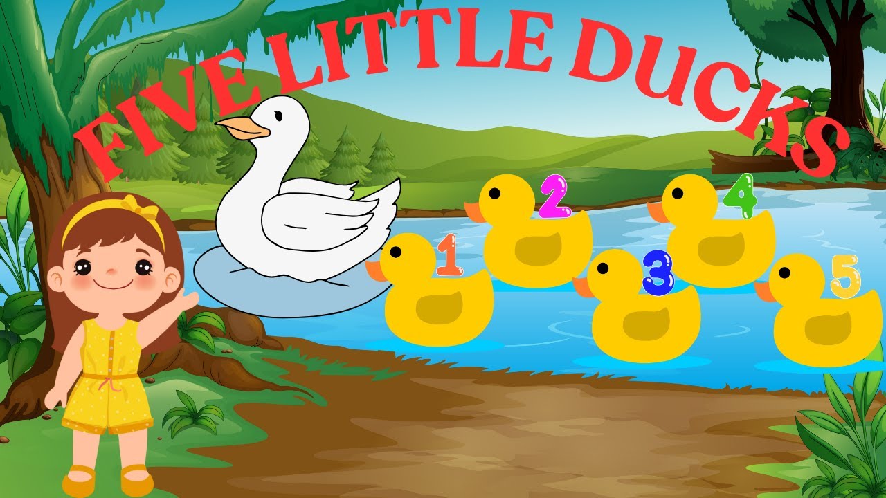 Five Little Ducks! | CoComelon Furry Friends | Animals for Kids - YouTube