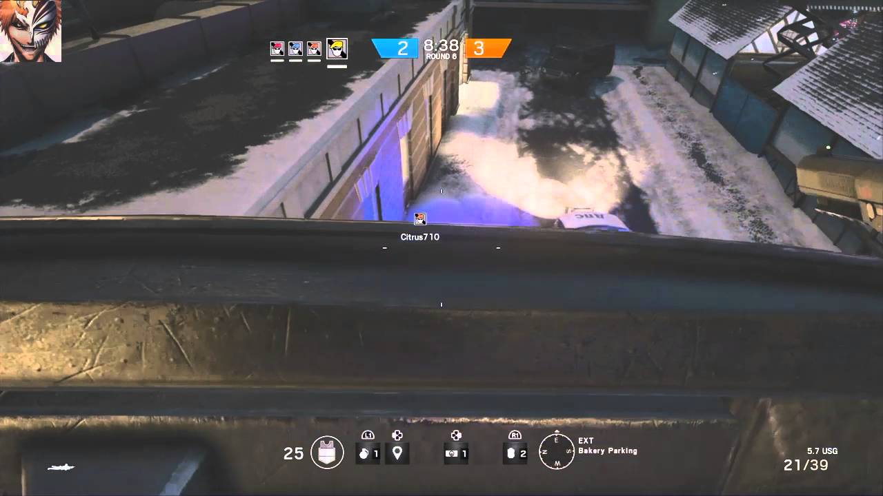 Rainbow Six Siege Glitch : Flying through walls on Kafe dostoyevsky ...