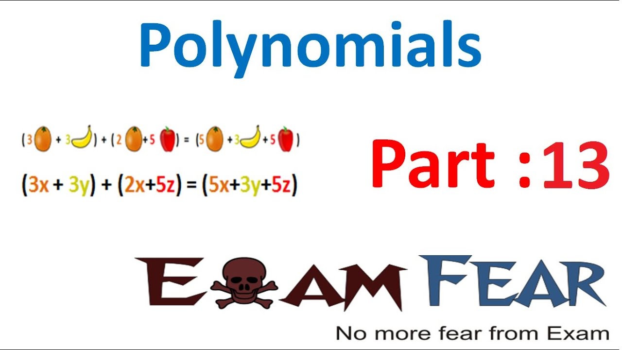 Maths Polynomials part 13 (Factorization numerical ) CBSE class 9 Mathematics IX - YouTube