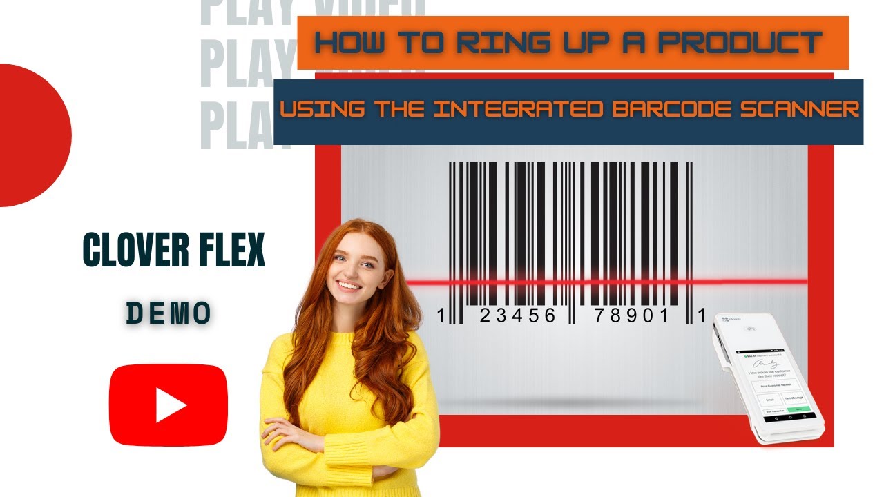 ⏯️ Clover POS Systems | Clover Flex: How to Ring Up a Product with the ...
