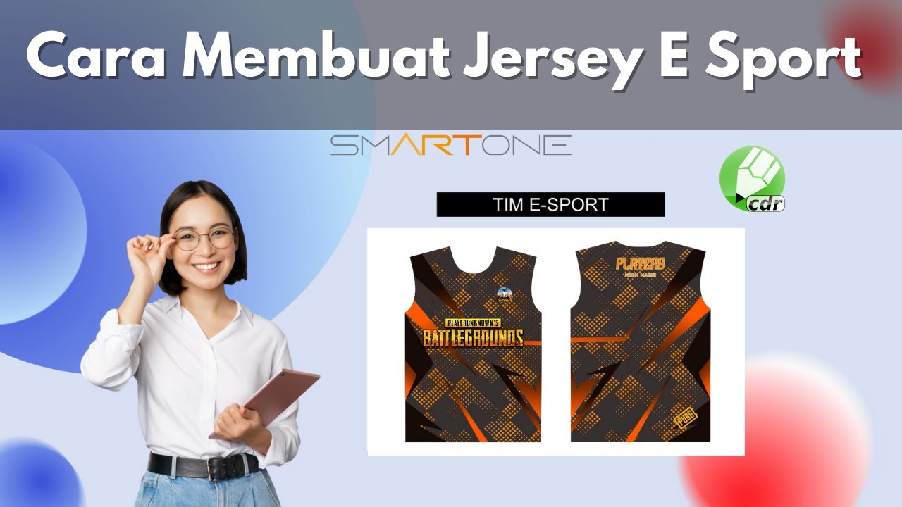 Cara Membuat Jersey E Sport Pub G - Printing Sublim Smartone.id - YouTube