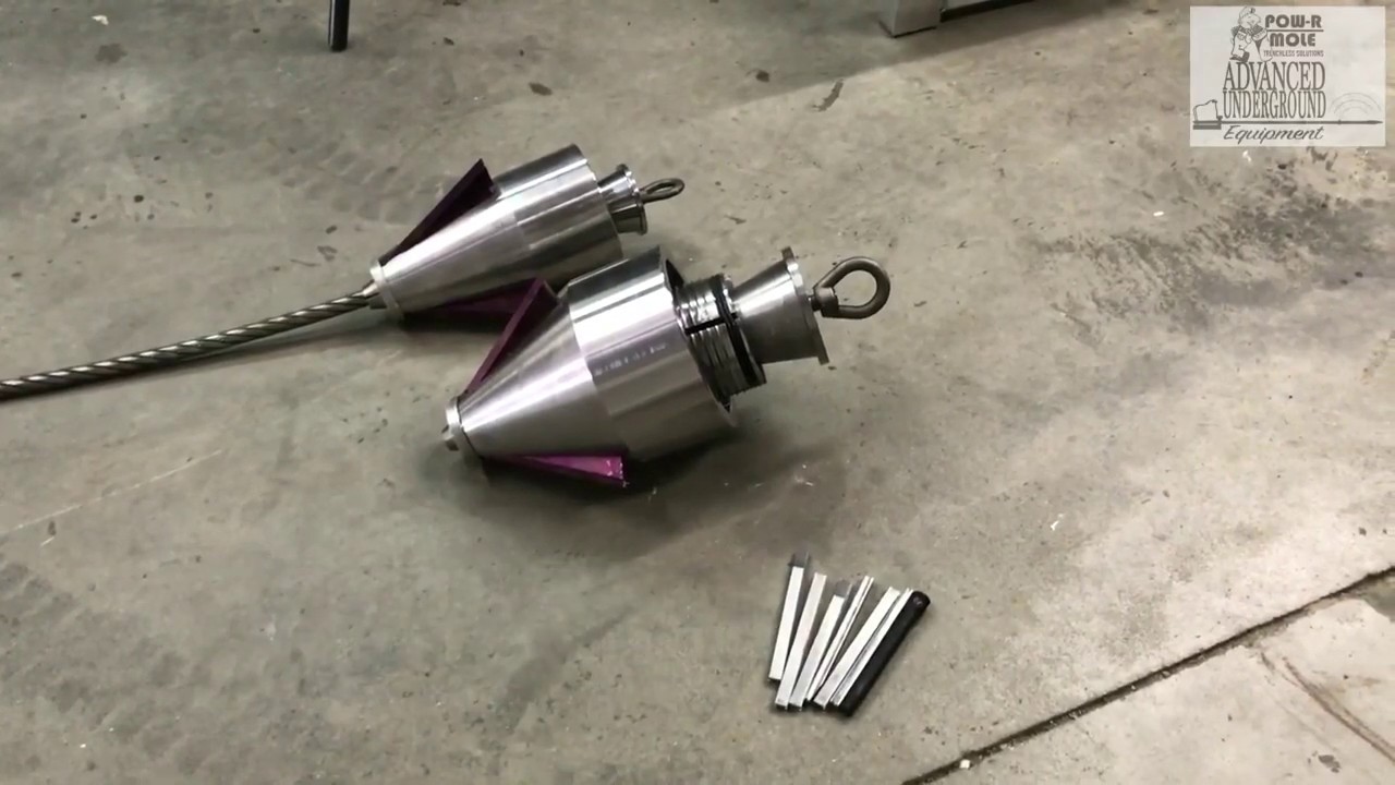 Advanced Underground Equipment Pow R Mole PD 33M - YouTube