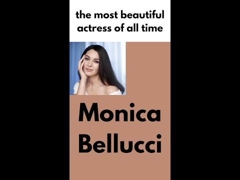The most beautiful actress of all time - Monica Bellucci and Anne Hathaway #monicabellucci
