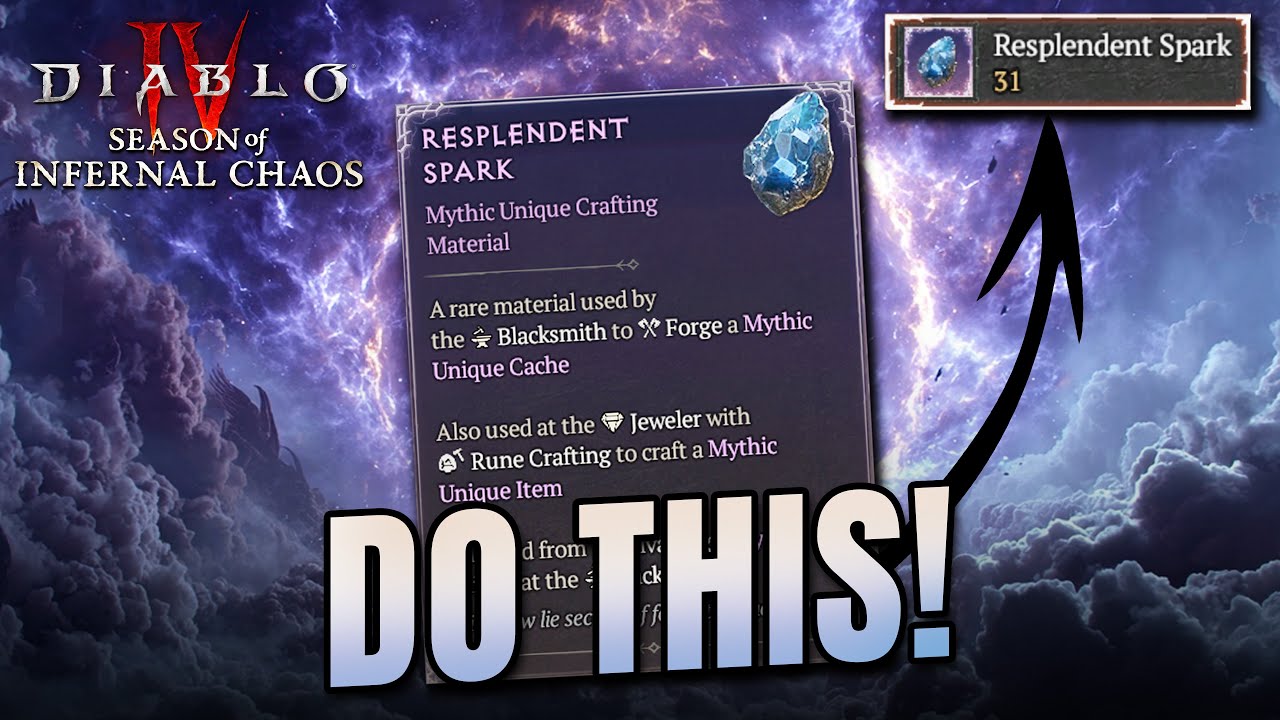 How to Craft Mythic Uniques in Season 10 - Diablo 4 - YouTube