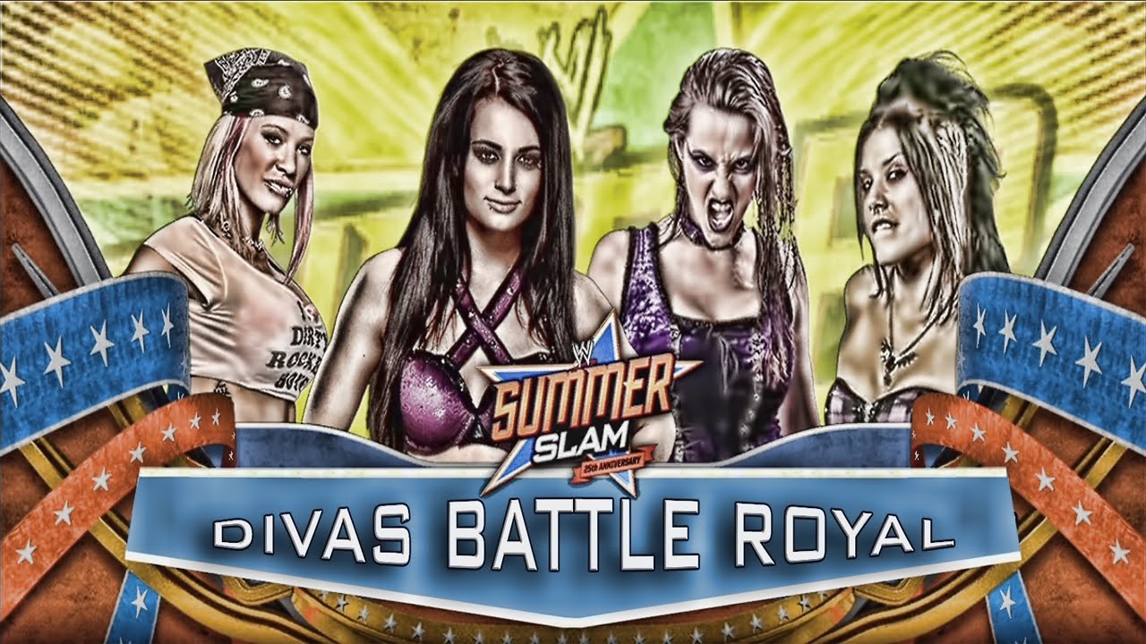 WWE 2K14: Ashley vs Paige vs Daffney vs Buggy Nova- Elimination Fatal 4 ...