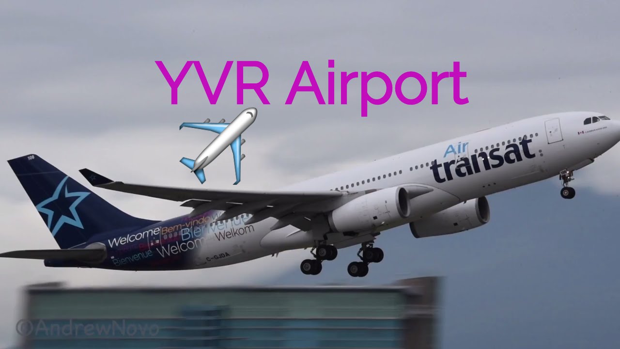 FUN AIRPLANE MOVEMENTS AT YVR - YouTube