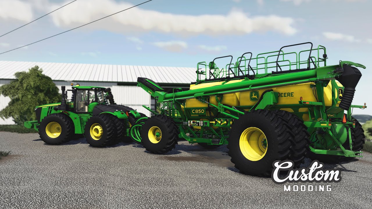 Farming Simulator 19: John Deere C850 Air Cart - YouTube