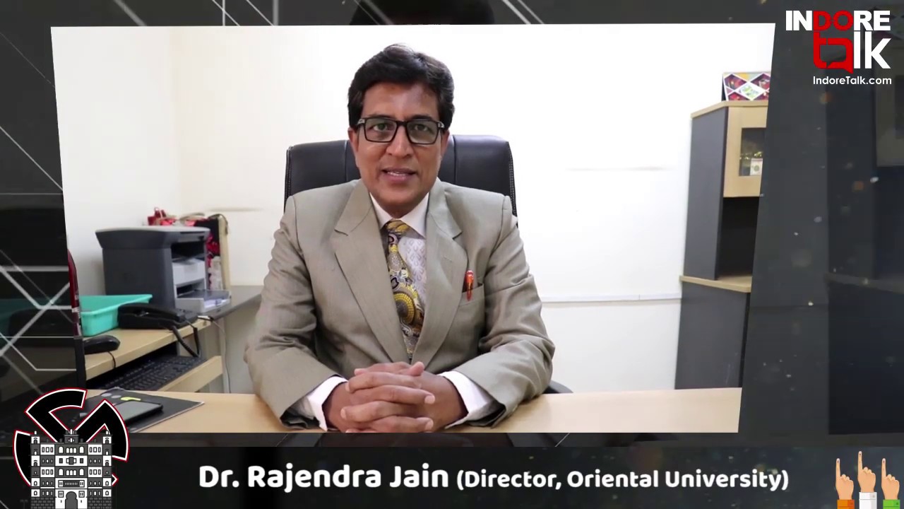 Dr. Rajendra Jain, Director Oriental University | Vote Appeal - YouTube