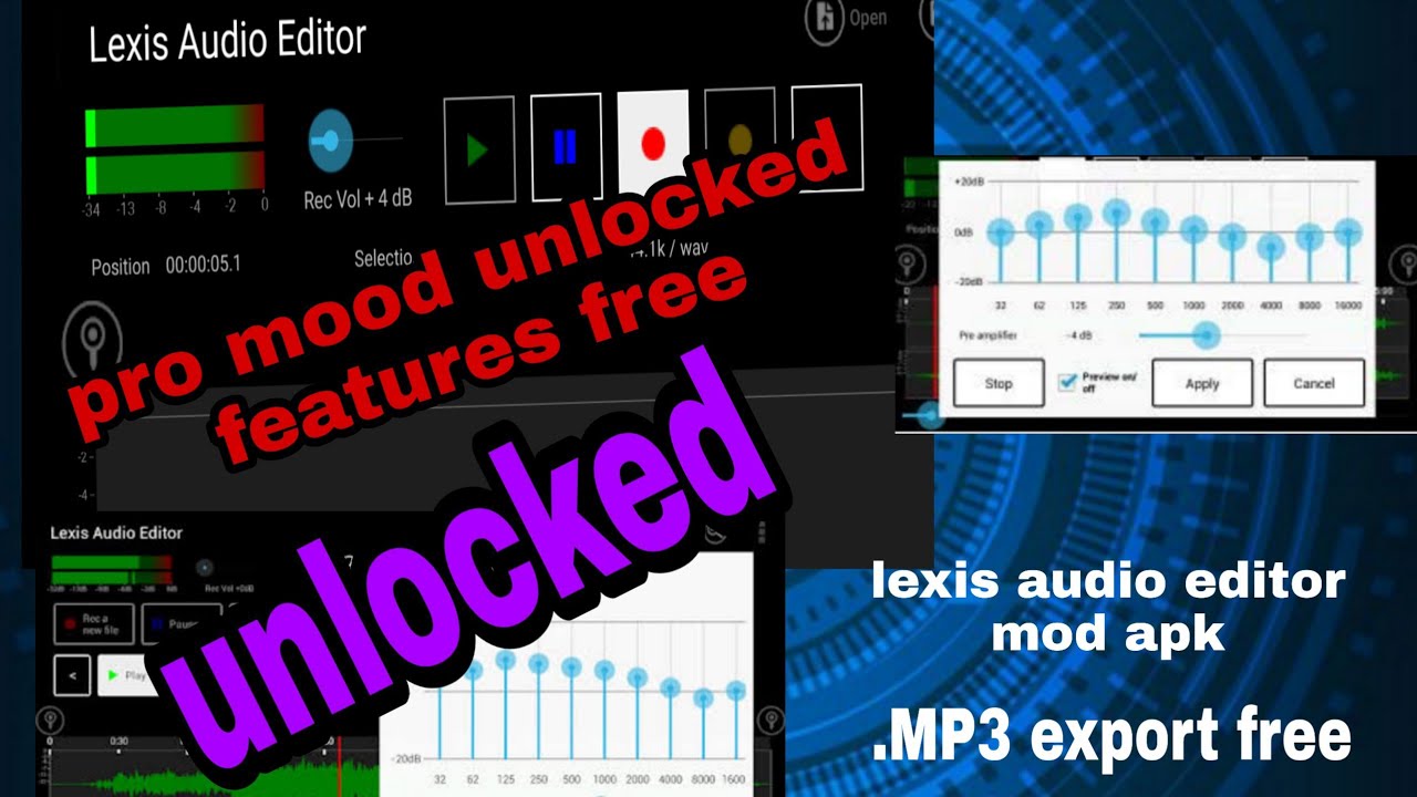 #telugutech lexis audio editor pro apk crack lexis audio editor in ...