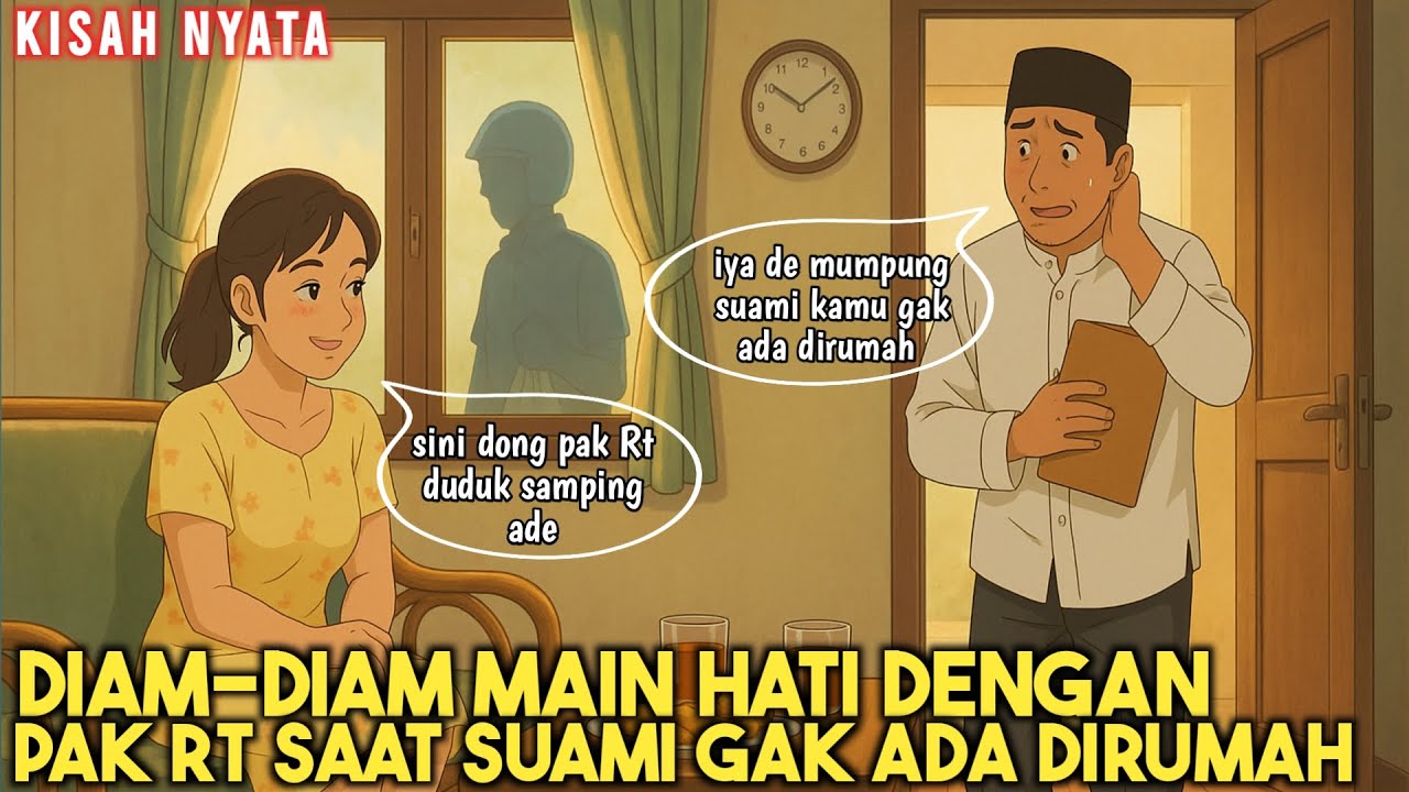DIAM-DIAM MAIN HATI SAMA PAK RT SAAT SUAMI GAK ADA DIRUMAH! | SINETRON KISAH NYATA - YouTube