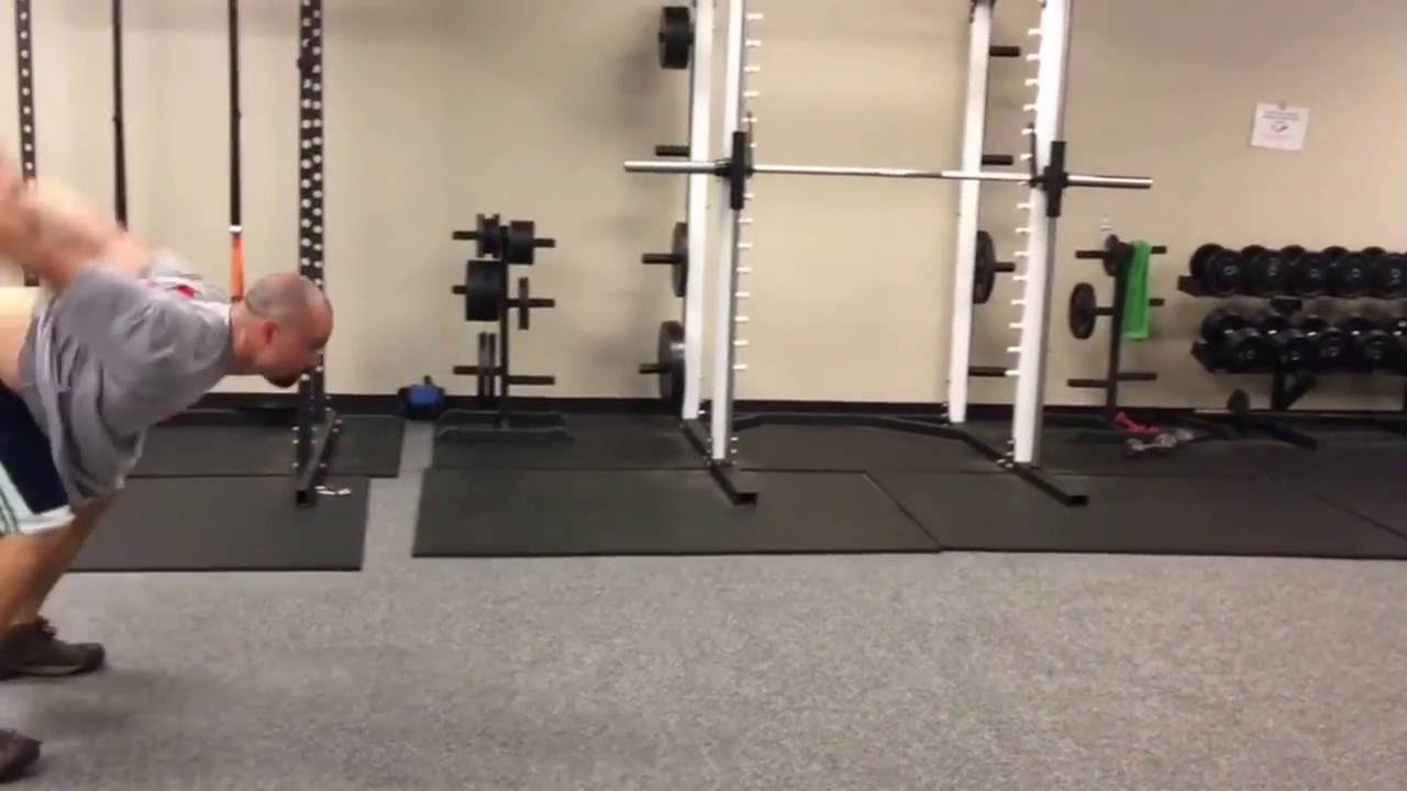 Burpee to Broad jump to Fast Feet Shuffle - YouTube