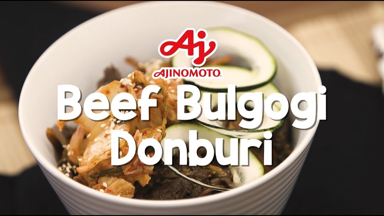 Beef Bulgogi Donburi, Menu ala Korea yang Populer! - YouTube