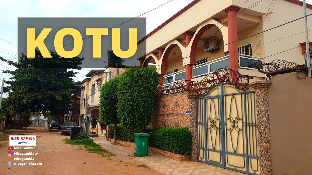 Walk Around Kotu in The Gambia Part 3 - YouTube