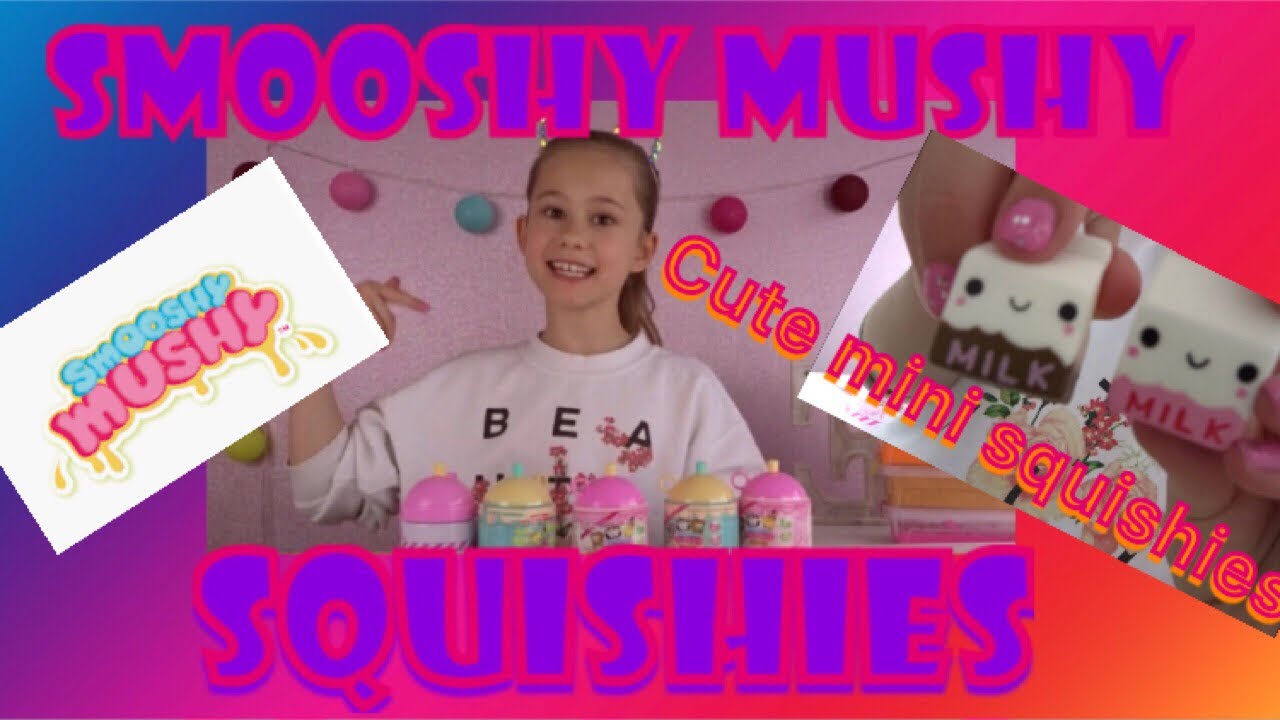 SMOOSHY MUSHY SQUISHY REVIEW INC RARE CARI COW! - YouTube