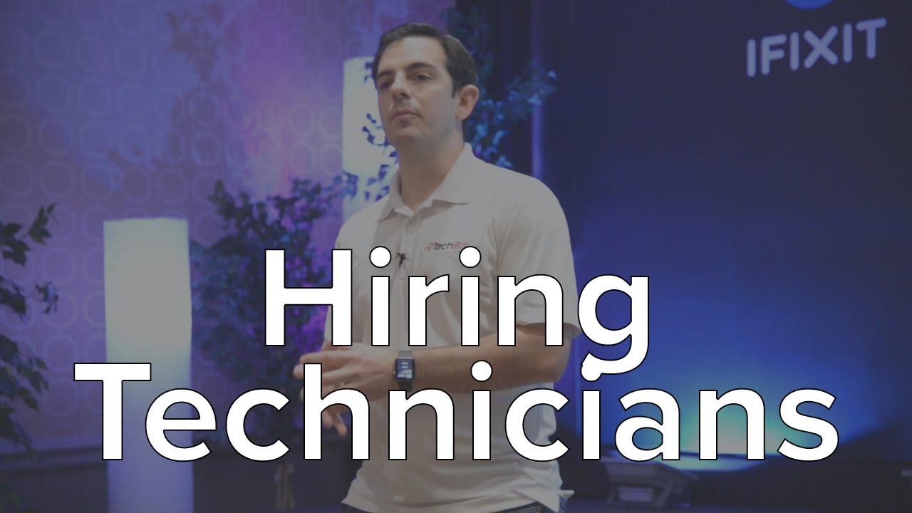 Hiring Technicians for Your Repair Business - YouTube
