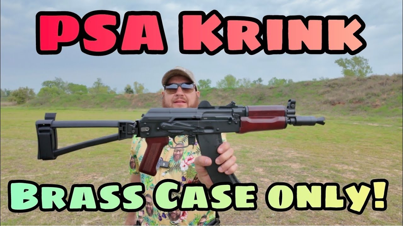 New PSA Krink Brass Case Ammo Only! & Magazine Compatibility! - YouTube