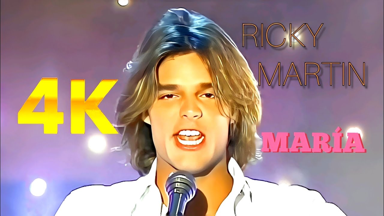 Ricky Martin - María (El Show De Las Estrellas) (4K Full HD ...