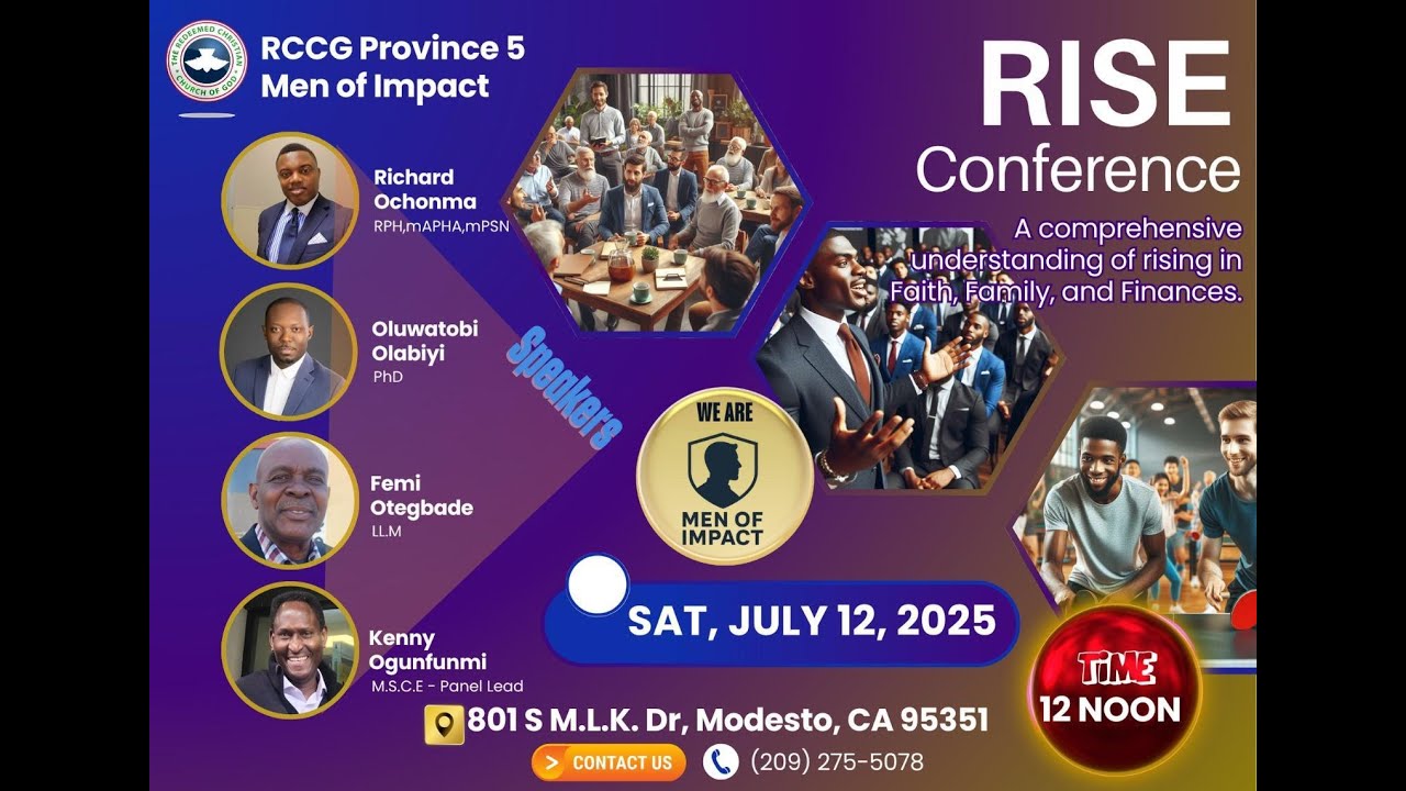 RISE CONFERENCE (MEN OF IMPACT) - YouTube