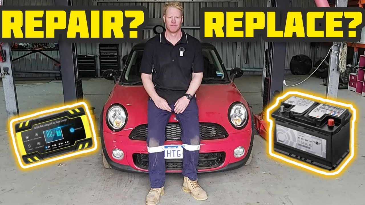 How to remove, replace and program the battery on your Mini R56. - YouTube