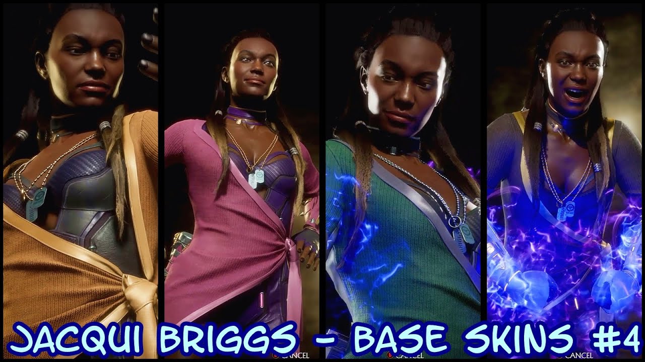 Jacqui Briggs - Intros & Victories - Base Skins #4 - Mortal Kombat 11 - YouTube