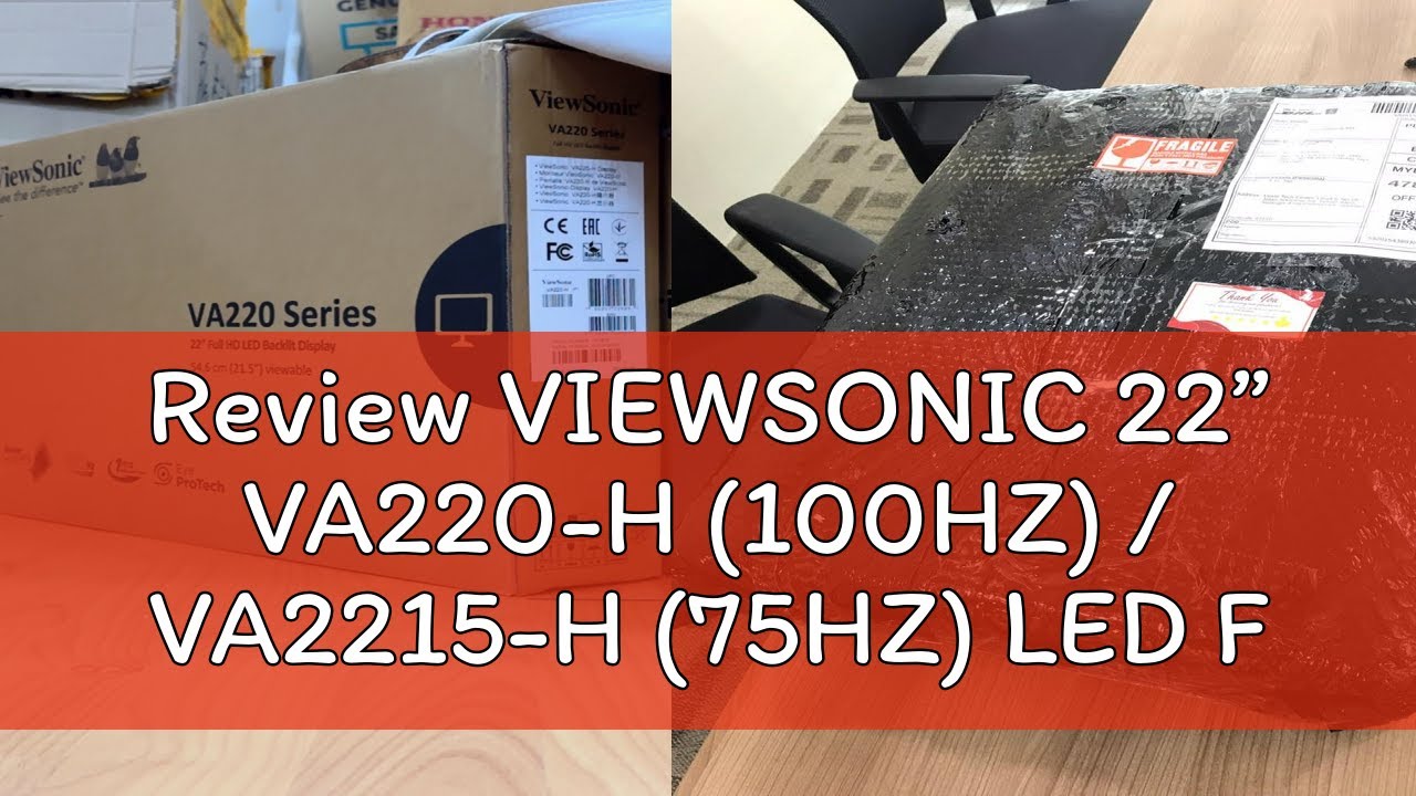 Review VIEWSONIC 22” VA220-H (100HZ) / VA2215-H (75HZ) LED FLAT FULL HD ...