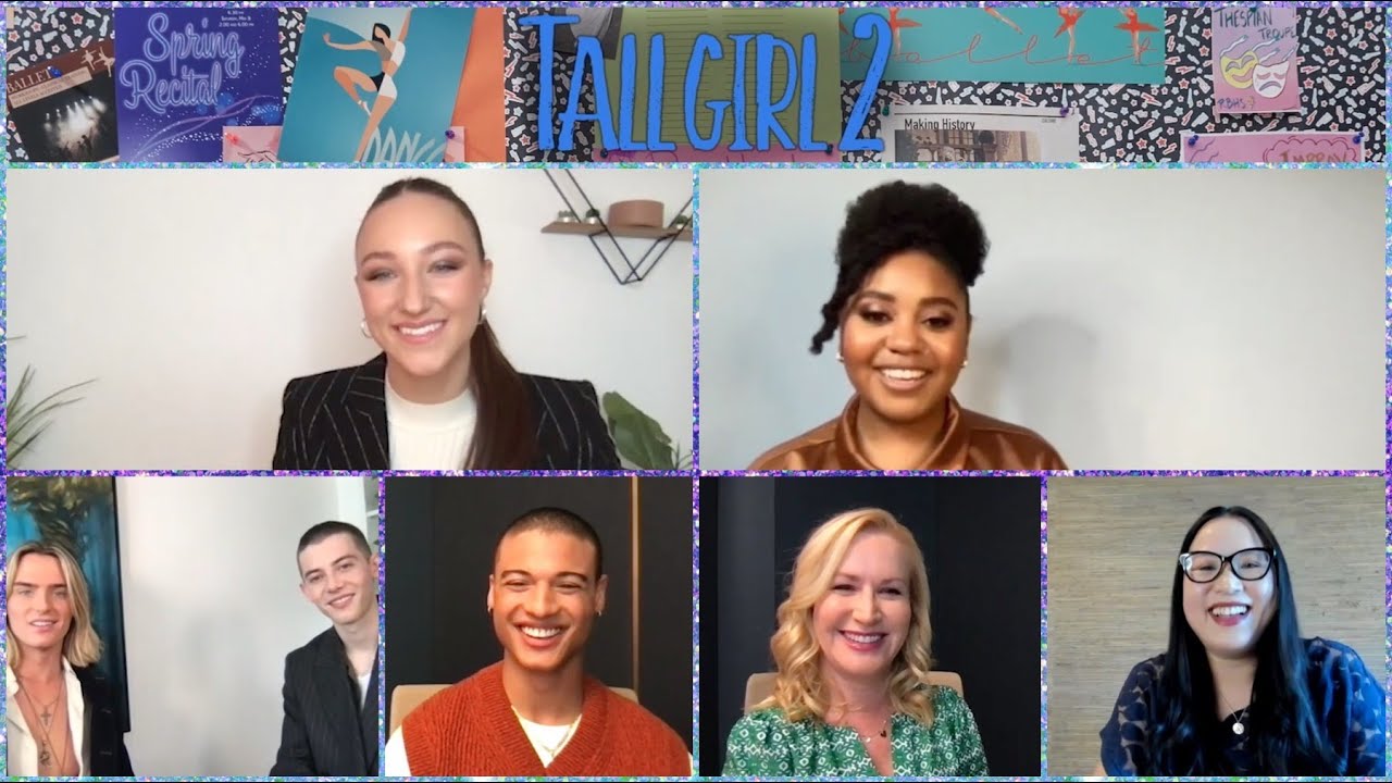 TALL GIRL 2 Cast Interviews! Ava Michelle, Anjelika Washington, Griffin ...