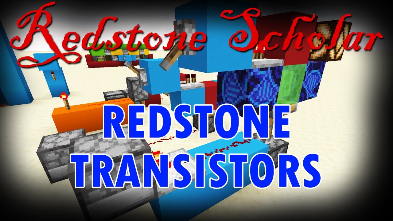 Redstone Transistors - YouTube