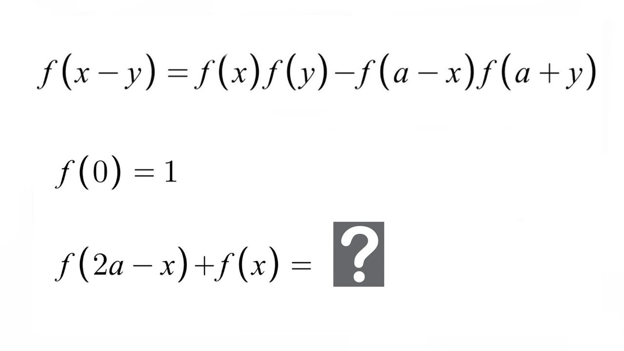 Function Problem 08 Youtube 8146