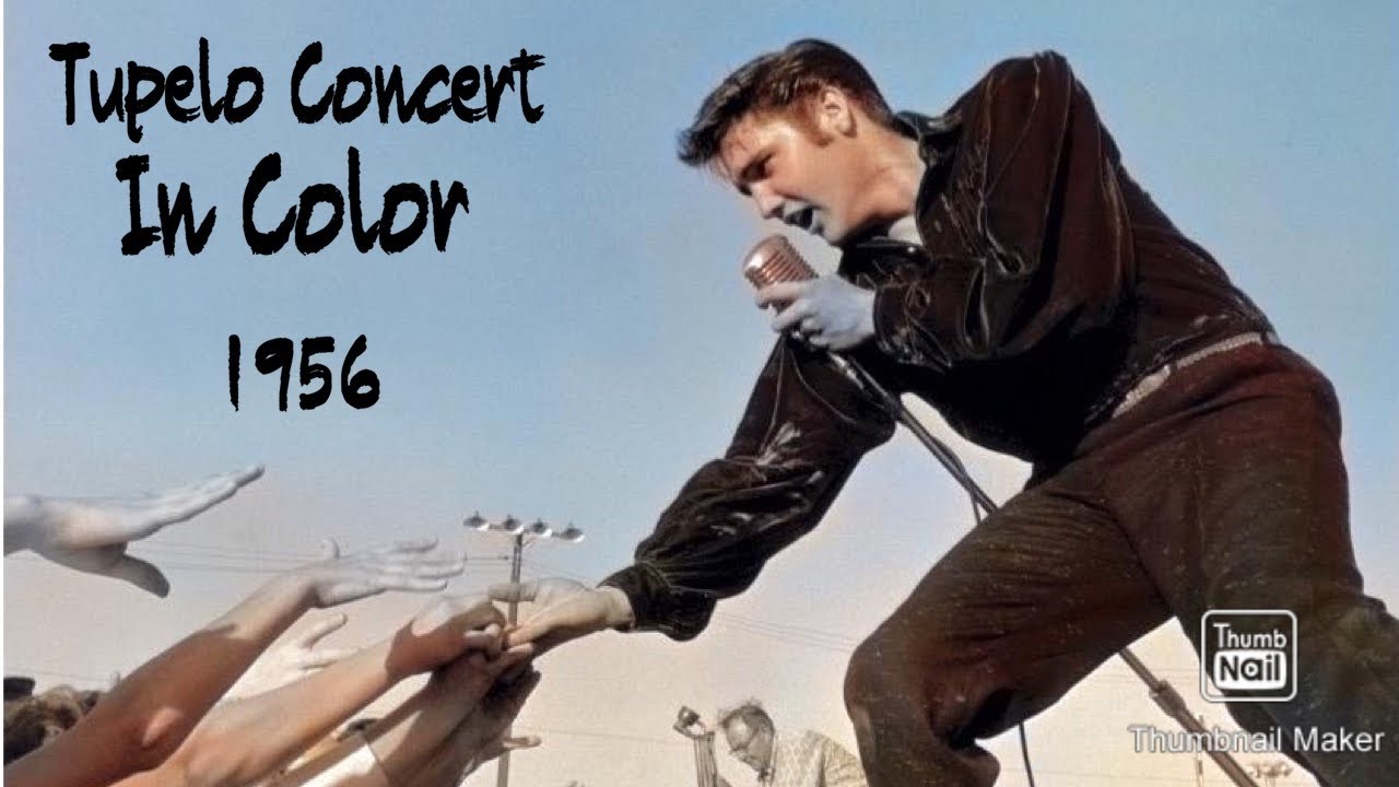 Elvis Presley 1956 Color