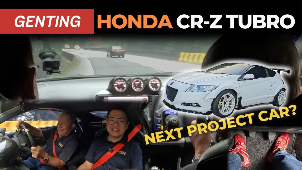 Honda CRZ - Modified With 1.5L Turbo & Manual 6-Speed | Up Genting ...