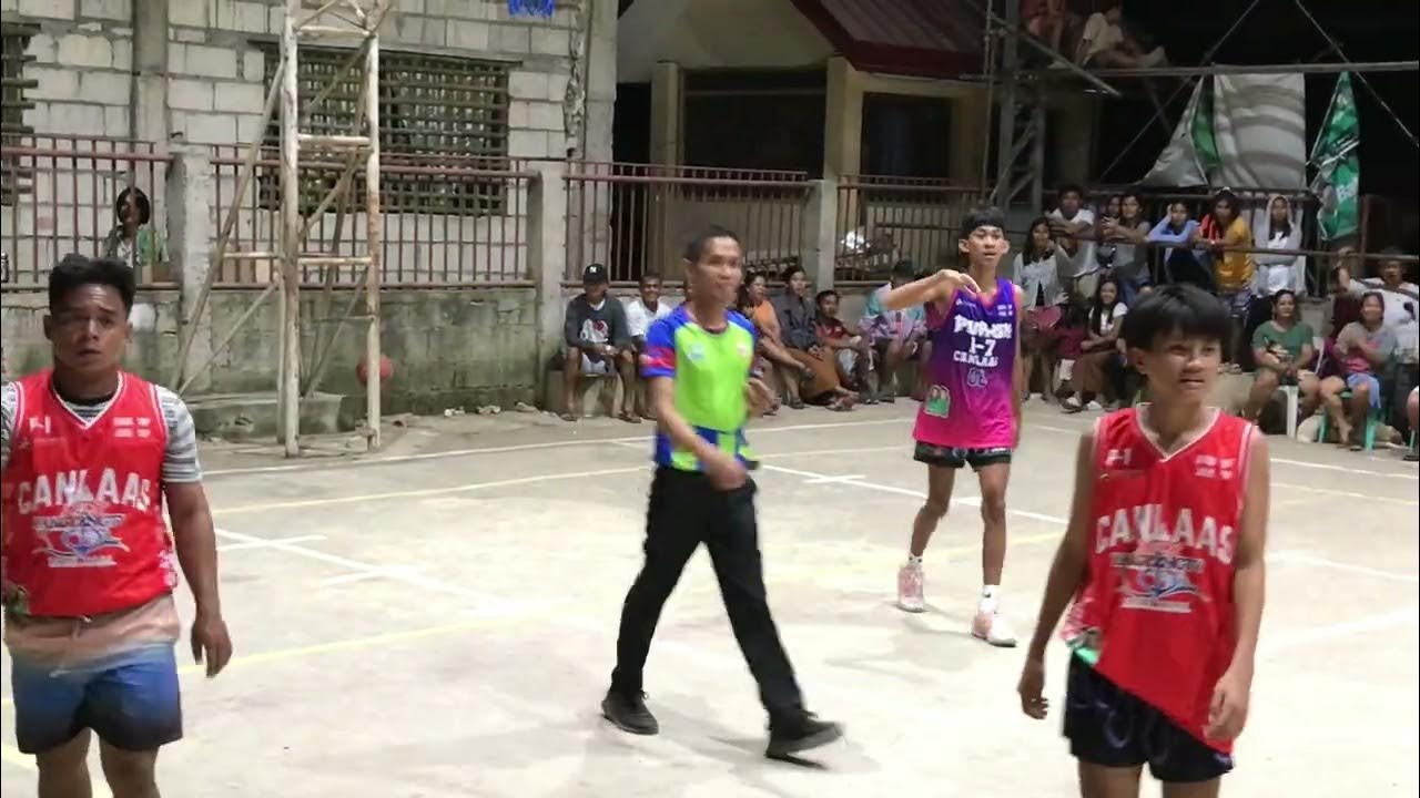 Purok 1 vs Purok 7 Full Game Highlights Canlaas Inter Purok Tournament 2024 - YouTube