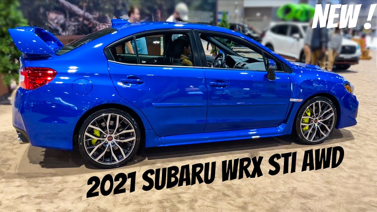 2021 Subaru WRX STI Exterior and Interior Walk Around Review - YouTube