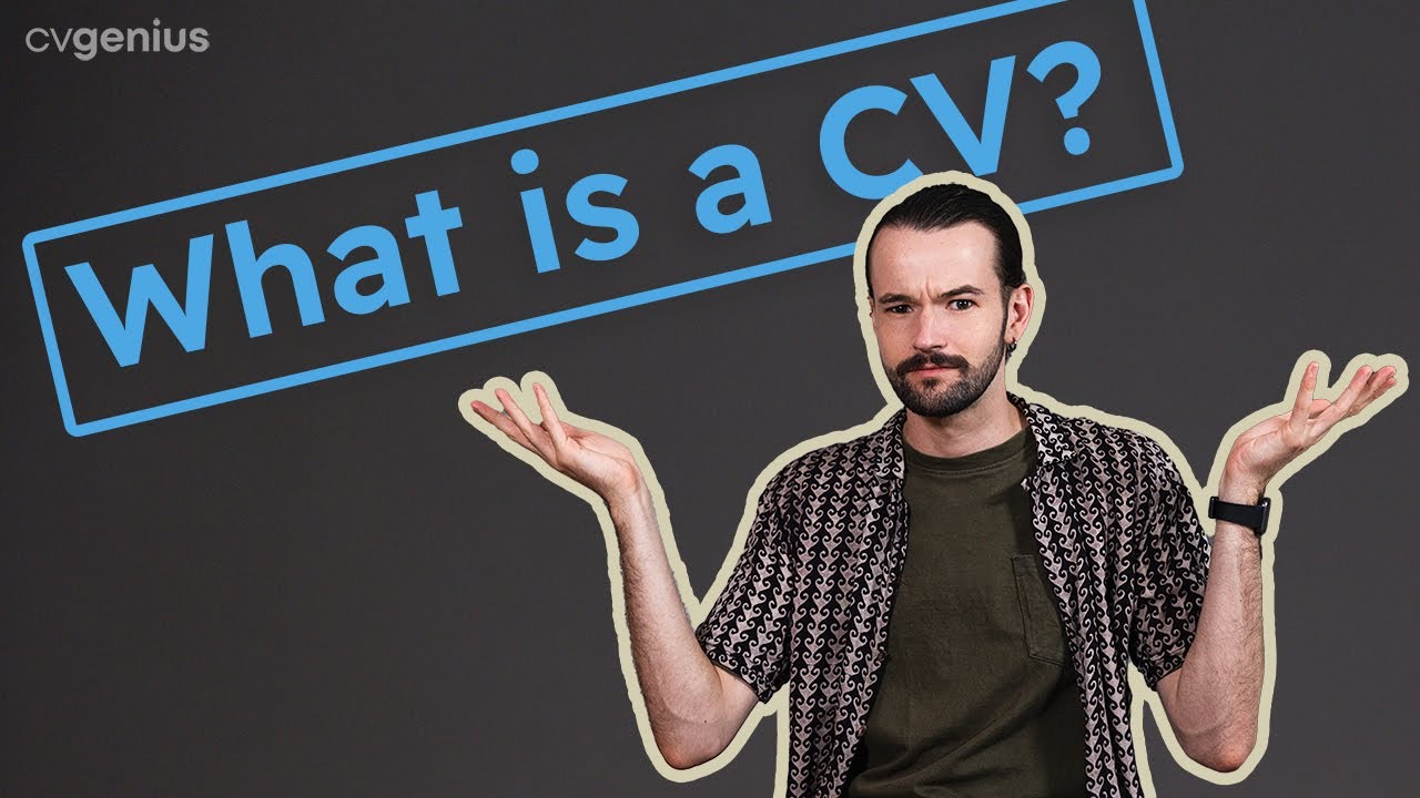What is a CV? | CV Formats & Free CV Templates - YouTube