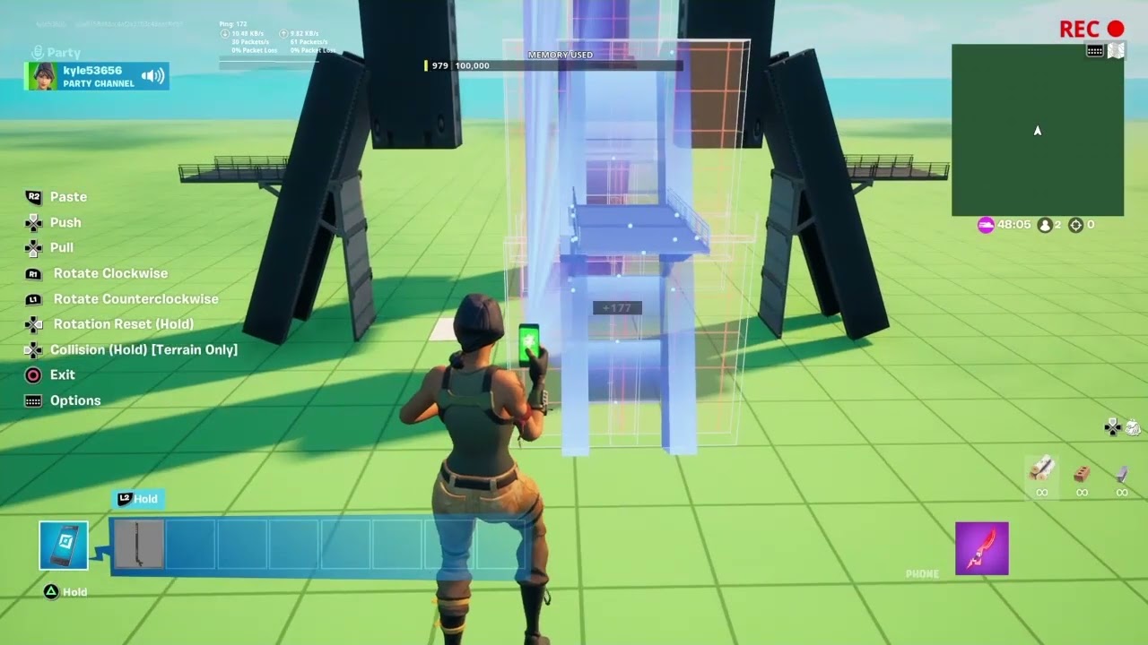 How to build collider in fortnite creative! (kinda) - YouTube