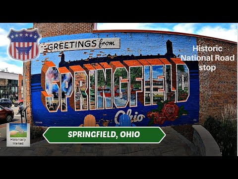 Historic National Road stop: Springfield, Ohio - YouTube
