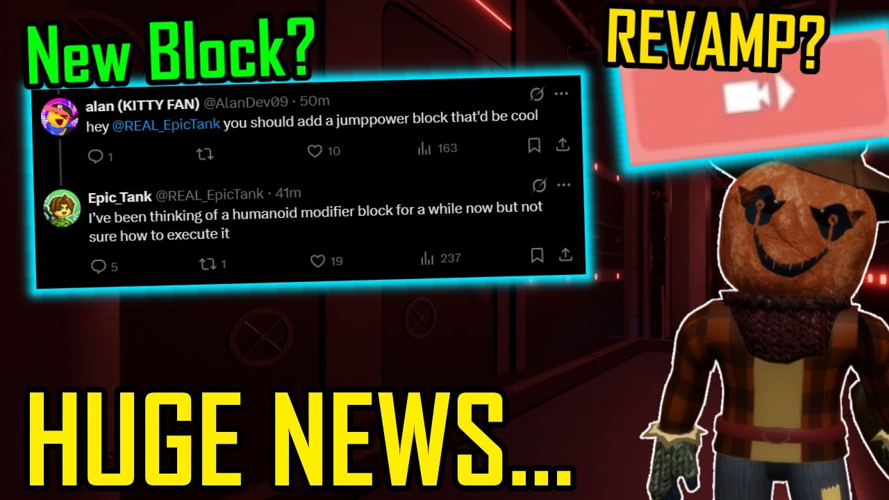 MODIFIER BLOCK + POTENTIAL CUTSCENE CREATOR REVAMP.. (Piggy News) - YouTube