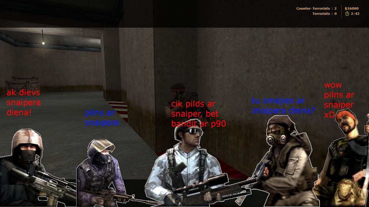Counter strike condition zero sniper time#1 - YouTube