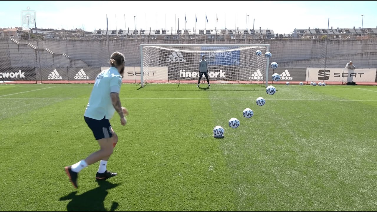 Must Watch - Spain National Team Penalty Training - ft. Rodri, Ramos ...