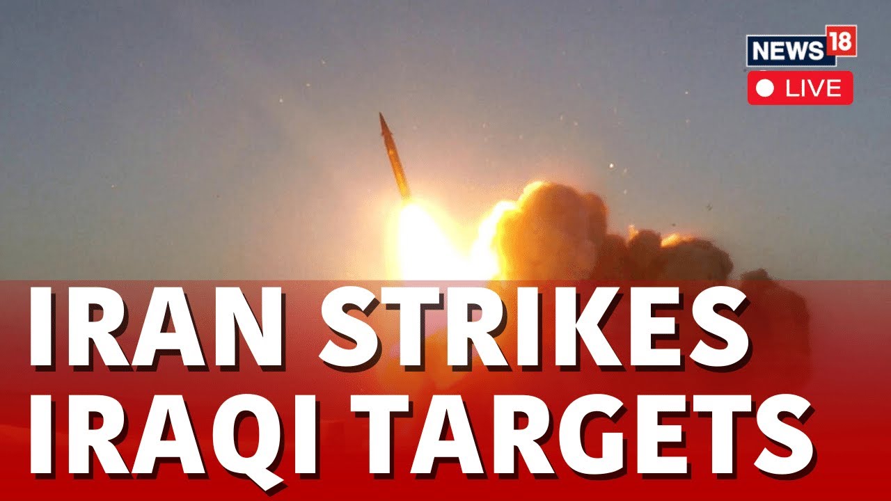 Iraq Vs Iran LIVE News | Iran Strikes Israeli "Spy Headquarters" In ...