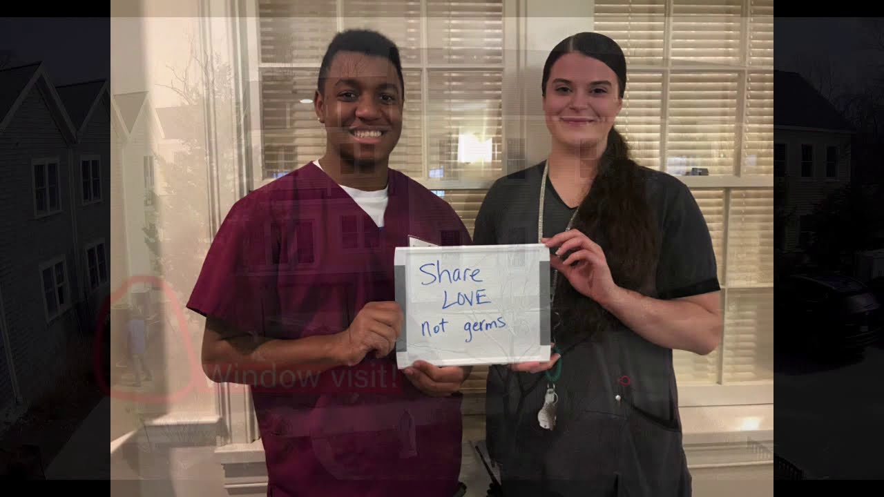 Decatur House Sharing Love, not Germs - Covid 19 - YouTube