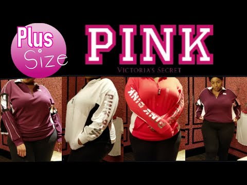 Victoria's Secret Pink Plus Size Fall Try On Haul | Tips On Shopping At Pink