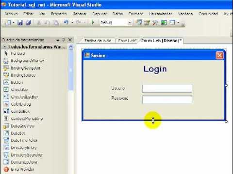 Tutorial SQL Server 2005 y Visual .Net Parte 2 (5/5) - YouTube