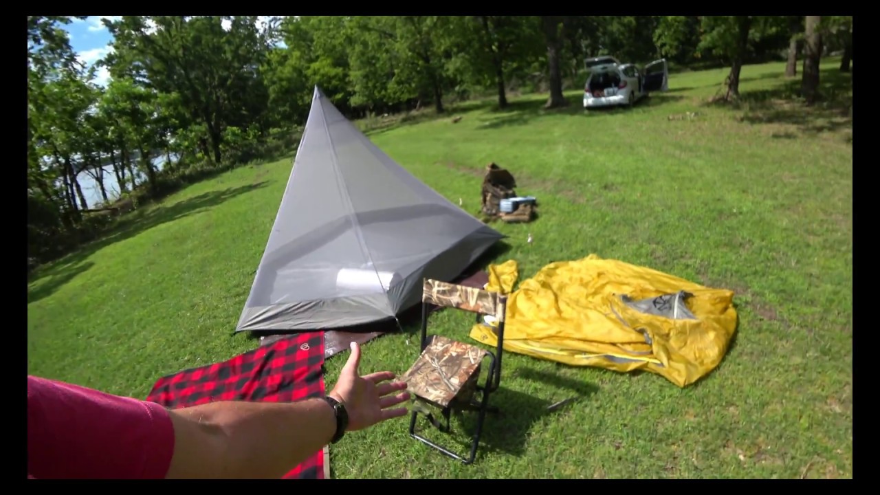 Shangri-la 3 Tent | Fishing & QRP Ham Radio Lake Camp - YouTube